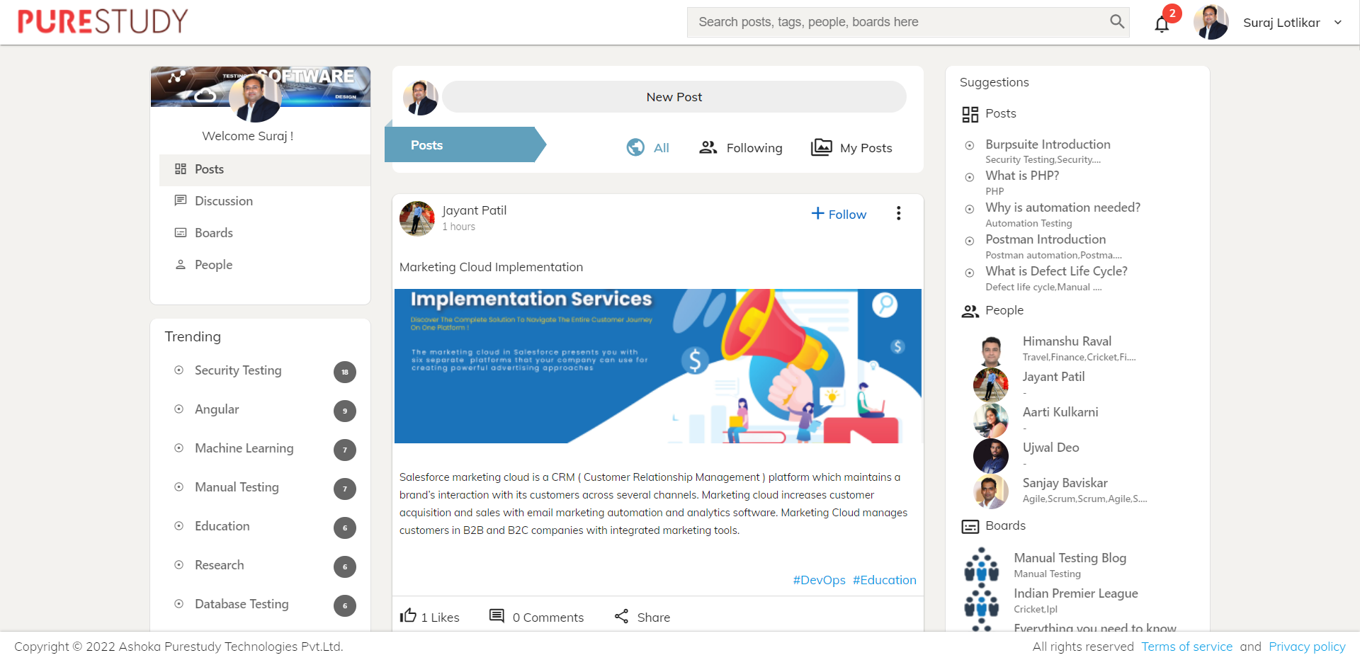 Ashoka Purestudy Technologies